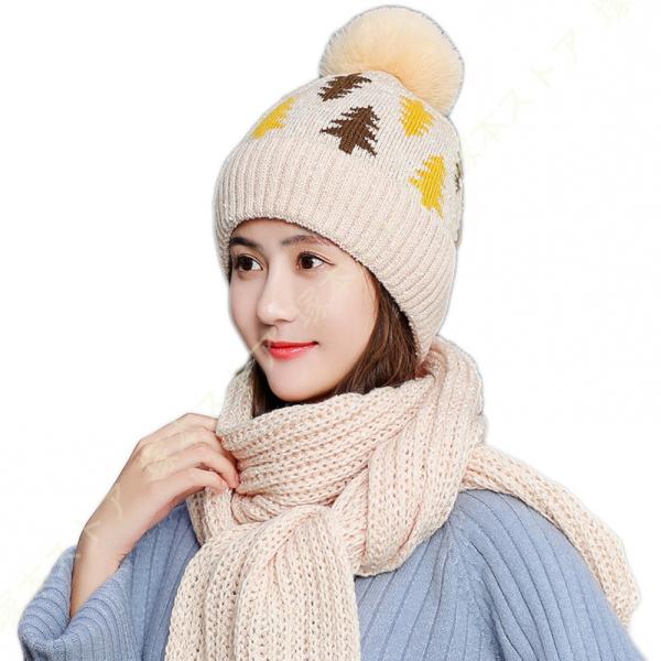 【発売日：2022年08月29日】とってもフワフワで肌触りが良く寒い冬のトレンドのマルチカラーケーブル編みニット帽！お洒落女子必須のアイテムです♪●商品詳細【サイズ】フリーサイズ【柔軟度】柔らかい【2点セット】（帽子*1＋ネックウォーマー*...