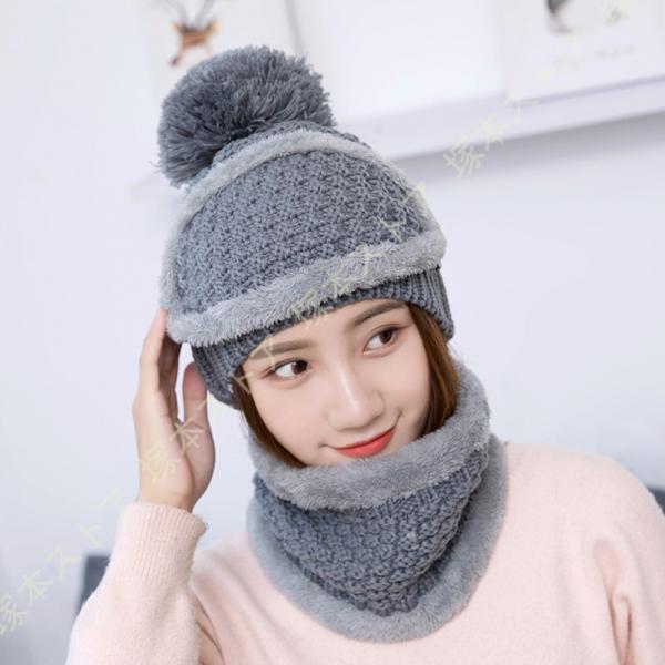 【発売日：2022年09月07日】とってもフワフワで肌触りが良く寒い冬のトレンドのマルチカラーケーブル編みニット帽！お洒落女子必須のアイテムです♪●商品詳細【サイズ】フリーサイズ【柔軟度】柔らかい【3点セット】（帽子*1＋ネックウォーマー ...