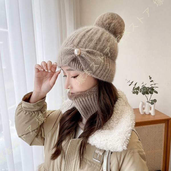 【発売日：2022年09月07日】とってもフワフワで肌触りが良く寒い冬のトレンドのマルチカラーケーブル編みニット帽！お洒落女子必須のアイテムです♪●商品詳細【サイズ】フリーサイズ【柔軟度】柔らかい【2点セット】（帽子*1＋ネックウォーマー ...