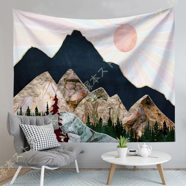 【発売日：2021年06月22日】固定簡単、メンテナンスも簡単◎女性でも単独完成できるの固定方法。まず、お好きなところに無痕フックを固定して、留め具が釘に掛けたら、タペストリーの下に粘着テープで少し固定する、取り付けが完了です。お手入れ方法...