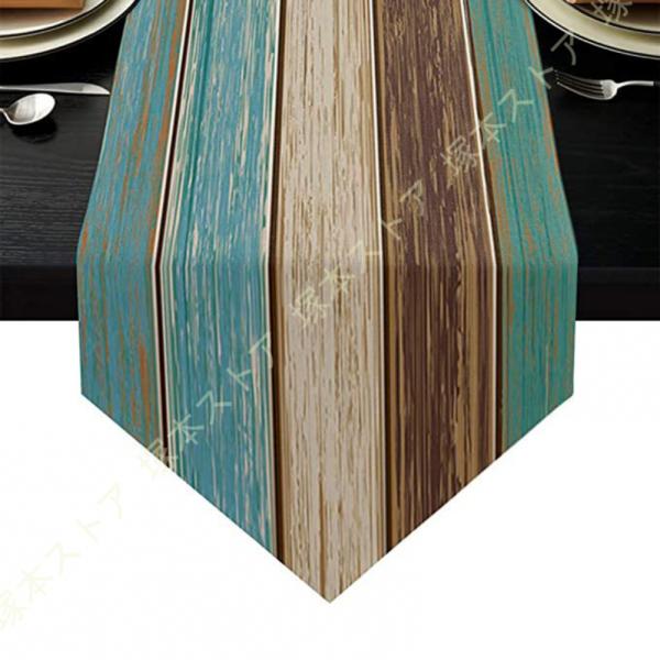 【発売日：2023年04月20日】カラー：写真色素材：リネン・テーブルにアクセントをつけれるテーブルランナー・テーブルを引っかき傷から保護するための、高品質のリネン素材、褪色しない、収縮しない、滑りにくい機能。軽量、耐久性、折りたたみ可能。...