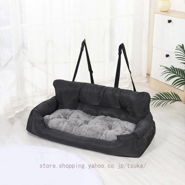 【発売日：2025年09月25日】【一緒にドライブ♪ドライブベッド】★「ふわふわ」本体は中綿たっぷでふかふか、耐久性があり、形が崩れにくい!底部に施した滑り止めで座席の上でもしっかり止めます!★「快適なドライブ体験」クッションはふわふわで柔...