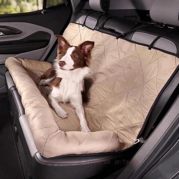 【発売日：2025年09月25日】【一緒にドライブ♪ドライブベッド】★「ふわふわ」本体は中綿たっぷでふかふか、耐久性があり、形が崩れにくい!底部に施した滑り止めで座席の上でもしっかり止めます!★「快適なドライブ体験」クッションはふわふわで柔...