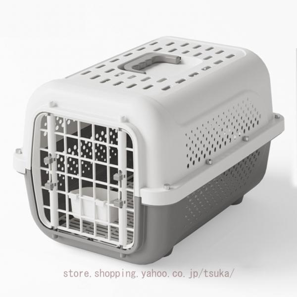 【発売日：2025年01月07日】ペットキャリー 猫 ハード★【持ち運びやすいハンドル付き】ハンドルが付いているので、持ち運びが簡単です。★【しっかりした作り】愛犬、愛猫との徒歩での移動や車移動に欠かせない、犬用キャリーバッグ。高品質なPP...