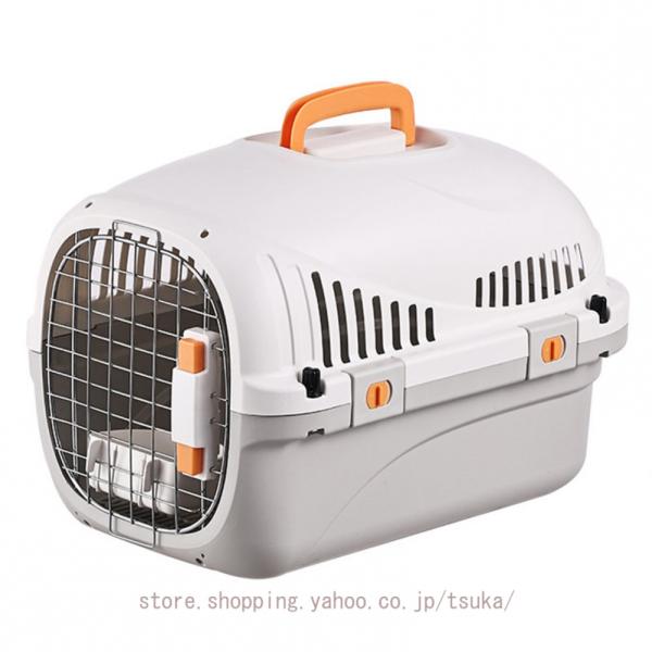 【発売日：2025年01月07日】ペットキャリー 猫 ハード★【持ち運びやすいハンドル付き】ハンドルが付いているので、持ち運びが簡単です。★【しっかりした作り】愛犬、愛猫との徒歩での移動や車移動に欠かせない、犬用キャリーバッグ。高品質なPP...