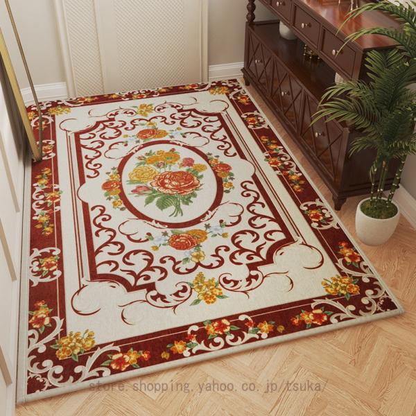 【発売日：2024年03月20日】当店大人気のペルシャ柄ラグシリーズ。 モロッカンスタイルを彷彿とさせる、ヴィンテージ調のデザインはお部屋を今ドキな空間にしてくれる大人気ラグ。ナチュラルインテリアに合わせるだけで、トレンド感のあるお部屋が完...