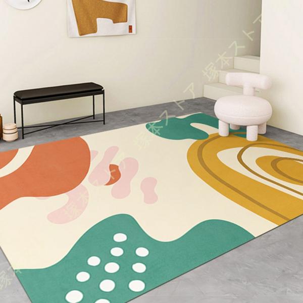 【発売日：2022年10月05日】◆全体の厚み約：6mm☆☆軽量・コンパクト・滑り止め加工・抗菌・防ダ二・抗菌・防臭・折り畳み可能・床暖・ホットカーペットOK・洗える・手洗い可・洗濯機可  ☆スタイリッシュでモダン♪ ポップで可愛い♪：☆色...