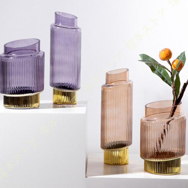 【発売日：2023年08月03日】「商品仕様」★材質：ガラス★サイズ：●高さ：23.5cm/口径：12cm/直径：15.5cm●高さ：33cm/口径：8cm/直径：11.5cm※サイズは全て平置きし外寸を表示しておりますので商品により多少の...