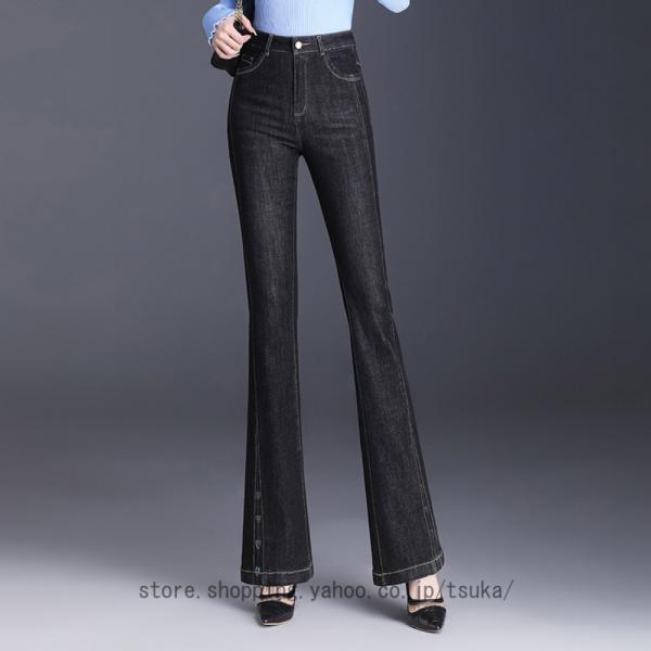 【発売日：2025年01月13日】Item Detail■ 品質／綿● ボタン・ファスナーありPoint01美シルエットでスタイルアップ脚のラインを綺麗に出してくれるほどよい広がりのフレアパンツ。シンプルな細身のシルエットで脚長効果も◎Po...