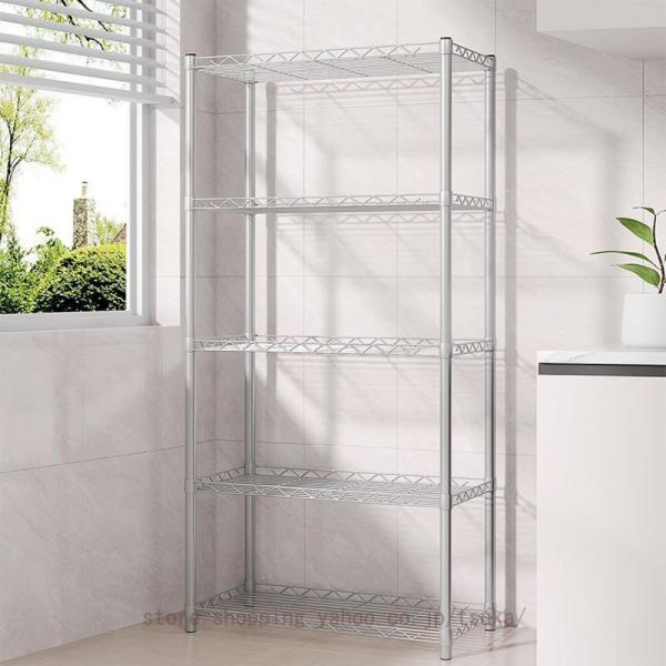 【発売日：2025年06月06日】特徴サイズ：4段*高さ120/122cm5段*高さ48cmお部屋の雰囲気に合わせて選べるマットカラーのスチールラック。ネジ・釘を使わないので女性でも楽々組立てできます。頑丈で安定感のあるデザインスチール素材...