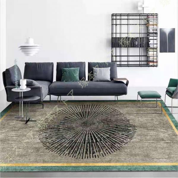 【発売日：2023年03月10日】[組成]：ポリエステル100%（プリント柄です）　 　 　            [厚さ]:約6mm   　  シンプルなデザインは、お部屋の雰囲気をがらりと変えます！ 洋室はモダン、和室に敷いてもモダンな...