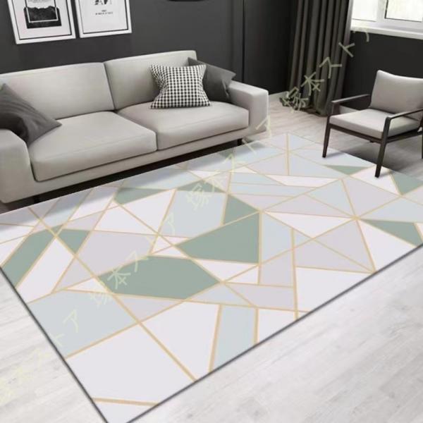 【発売日：2023年03月03日】[組成]：ポリエステル100%（プリント柄です）　 　 　            [厚さ]:約6mm   　  シンプルなデザインは、お部屋の雰囲気をがらりと変えます！ 洋室はモダン、和室に敷いてもモダンな...