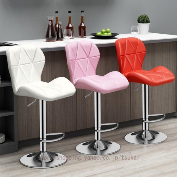 【発売日：2025年09月13日】【商品仕様】商品名: カウンターチェア材質：座面：puレザー、スポンジ脚：金属 F*1：1脚、F*2：同色の2脚セットサイズ：幅約48cm高さ約94-114cm、床から座面までの高さ:約60-80cm（ご注...