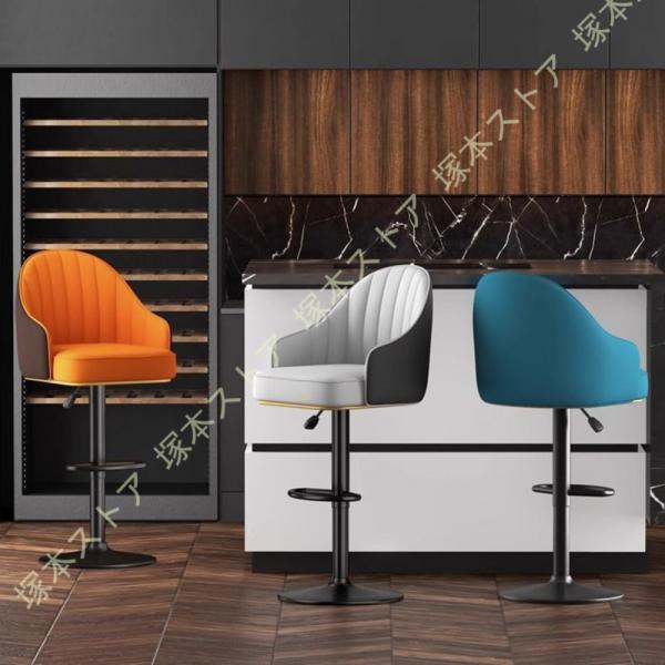 【発売日：2025年09月11日】【商品仕様】商品名: カウンターチェア材質：座面：puレザー、スポンジ脚：金属 F*1：1脚、F*2：同色の2脚セットサイズ：幅約43cm奥行約36cm高さ約90-110cm、床から座面までの高さ:約60-...