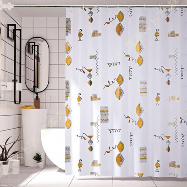 【発売日：2023年07月20日】特徴：◆防水防カビ加工なので衛生的！シャワーの水滴を飛び散らないように防止します。◆半透明で浴室内も暗くなることがないので、圧迫感を感じさせません、いつも明るく快適に使用することができます。◆水滴の飛散を防...