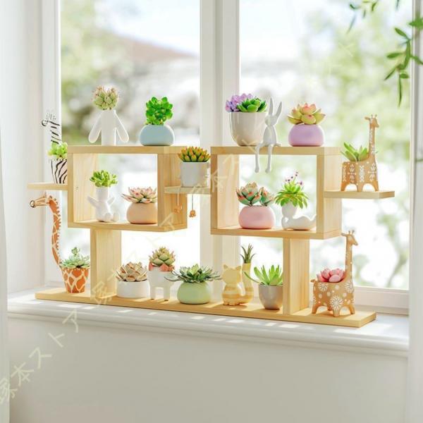 【発売日：2025年12月26日】【商品詳細】サイズ：69*9.5*31cm（スタッフ採寸のため、若干の誤差が生じる場合がございます）【天然素材】高い品質の素材で作られているこのプラントスタンドは、耐久性があるだけでなく、ご自宅のインテリア...