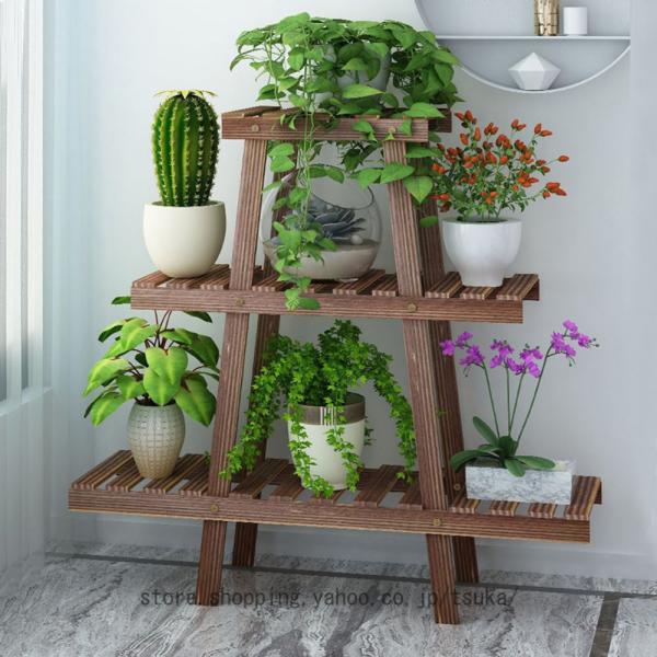 【発売日：2025年07月14日】【サイズ】長さ×幅×高さ： L=75*25*75cm（スタッフ採寸のため、若干の誤差が生じる場合がございます）【天然木製】このフラワースタンドの本体は、耐久性と質感のある天然素材である木で作られています。滑...