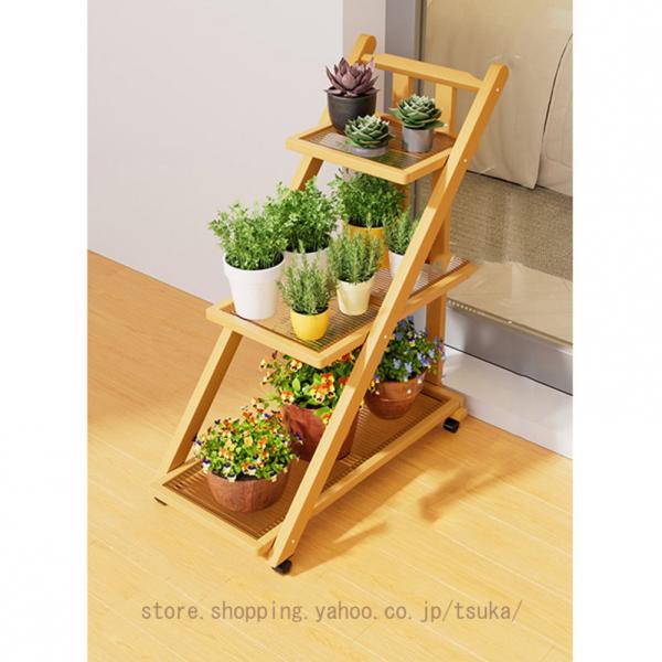 【発売日：2025年08月11日】【商品詳細】サイズ：長さ×幅×高さ：35*67*83cm（スタッフ採寸のため、若干の誤差が生じる場合がございます）【天然竹】フラワースタンド 屋外は丈夫で耐久性があり、色褪せない丈夫な天然竹でできています!...