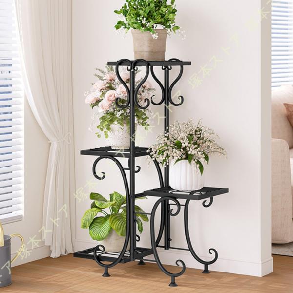 【発売日：2025年08月19日】【サイズ】長さ×幅×高さ：サイズ参考画像（スタッフ採寸のため、若干の誤差が生じる場合がございます）【高い品質の素材】金属製のプラントスタンドは耐久性のある金属パイプで作られています!錆びにくく、腐食に強く、...