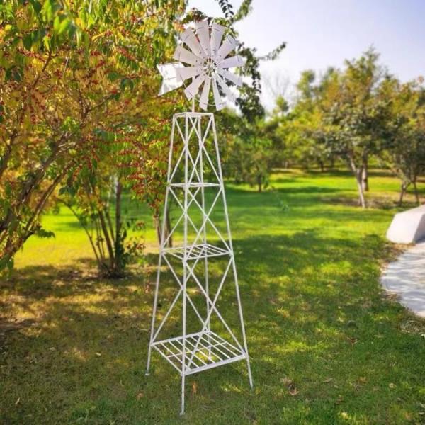 【発売日：2025年09月06日】【商品詳細】サイズ：ベース：51x51cm 段高：20x61x40x40cm 総高：210cm ファンブレード直径：46cm（スタッフ採寸のため、若干の誤差が生じる場合がございます）【材質&amp;デザイン...