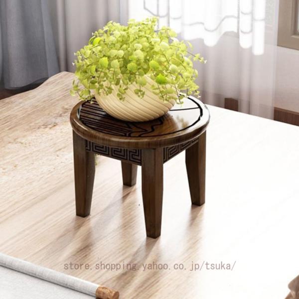 【発売日：2025年09月30日】【安定したベース】幅広の無垢材トレイは、大きな鉢でも安定したベースを提供し、鉢が滑り落ちるリスクを軽減するため、お子様やペットがいるご家庭でも安心してお使いいただけます!【省スペース】小型植物スタンドは軽量...