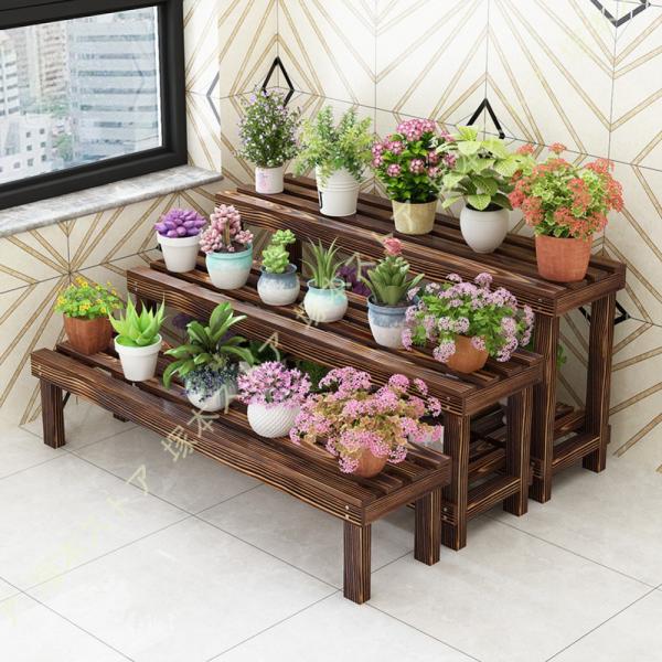 【発売日：2025年10月04日】【高い品質の木素材】フラワースタンドは高い品質の天然木製です!厚みのある素材、頑丈で耐久性がある!防水性、防湿性、耐腐食性，長期間の使用が可能!屋内外での使用に適している!【用途】広範な使用シナリオで、壁や...