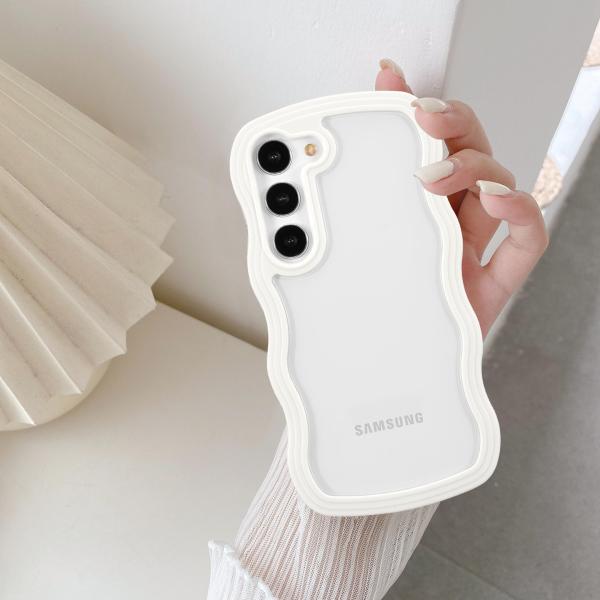 QLTYPRI Galaxy A55 ケースクリア SC-53E / SCG27 TPU バンパー ウェーブ おしゃれ 韓国 可愛い ケース【商品説明】・【スクリーン保護 ? カメラ保護】フチをわずかに高く設計することで、スクリーンとカメラ...