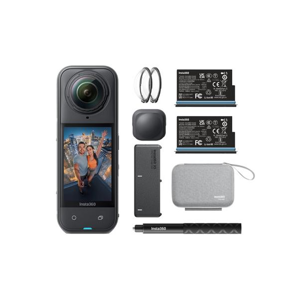 Insta360　CINSAAHA-X504　Insta360　X5　Essentials　Bundle　360度アクションカメラ　8K撮影　トリプルAIチップ　搭載 15