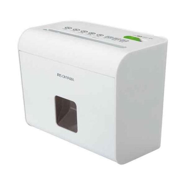 アイリスオーヤマ　マイクロカットシュレッダー　A5サイズ　ホワイト　HS4SC 19