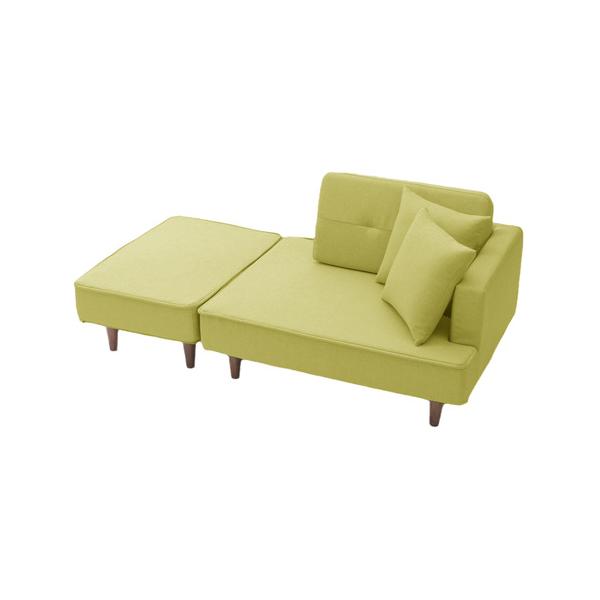 セルタン CELLUTANE コンパクトカウチソファ 2人掛け「NAP」A969p-643GRN グリーン 448