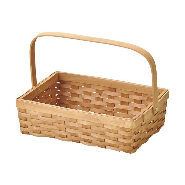 ちどり産業 88-05 L 水杉バスケット ナチュラル 446