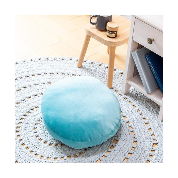 ミノワ産業 モチモチクッション(ラウンド) グリーン 40Rcm 449