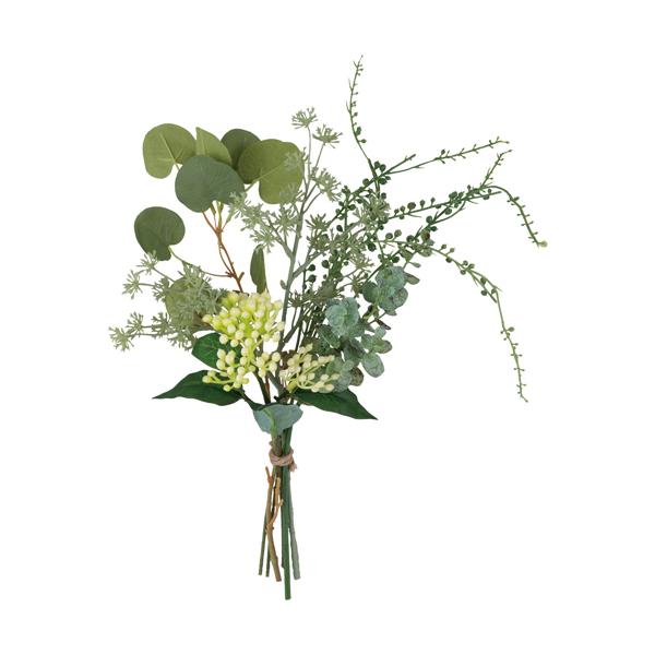 ポピー FBC-8207 GR グリーンミックスキャリーブーケM 全長44cm・幅19cm グリーン FBC8207 GR 449