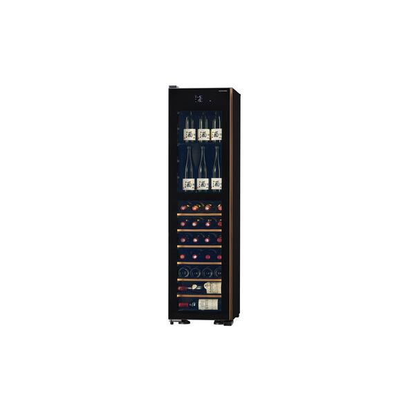 さくら製作所 GX50DM525-LH-B 氷温M5 2温度 日本酒＆ワインセラー ワイン50本 一升瓶 14本収納 左開き ブラック 30