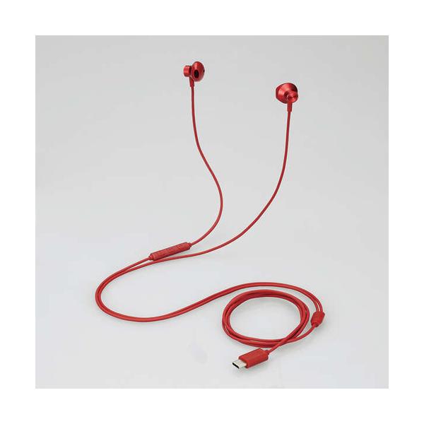 エレコム EHP-DF10IMRD デジタル式USB Type-C(TM)ヘッドホン EHPDF10IMRD 500