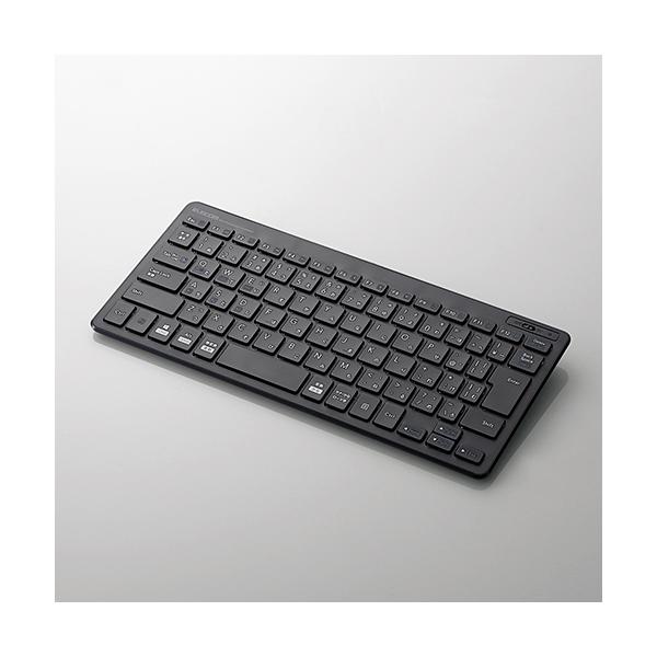 キーボード　エレコム　Bluetooth　無線　ワイヤレス　TK-FBP100BK　Bluetooth薄型ミニキーボード 131