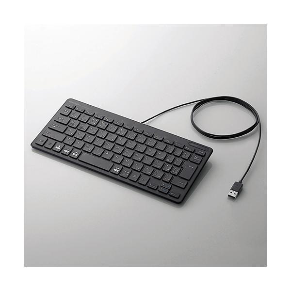 エレコム　TK-FCP096BK　　有線薄型ミニキーボード 131