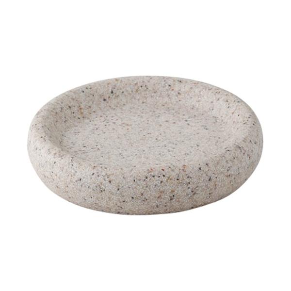 石けん置き marmo ソープディッシュ 石目調 グレー (株)ちどり産業 446