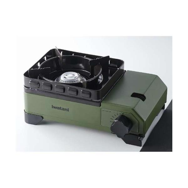 イワタニ　CB-ODX-JR　カセットフー　タフまるJr.　カセットコンロ　オリーブ 51