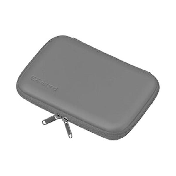 カシオ　XD-CC2402BK　EX-word　電子辞書用ケース　セミハードカバータイプ　　ブラック 500