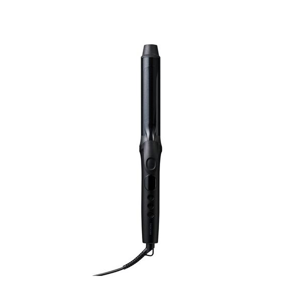 テスコム TM363A-K カール ヘアアイロン コテ 32mm 5段階温度調節 温度メモリー 海外対応 専用ポーチ付 ブラック   45
