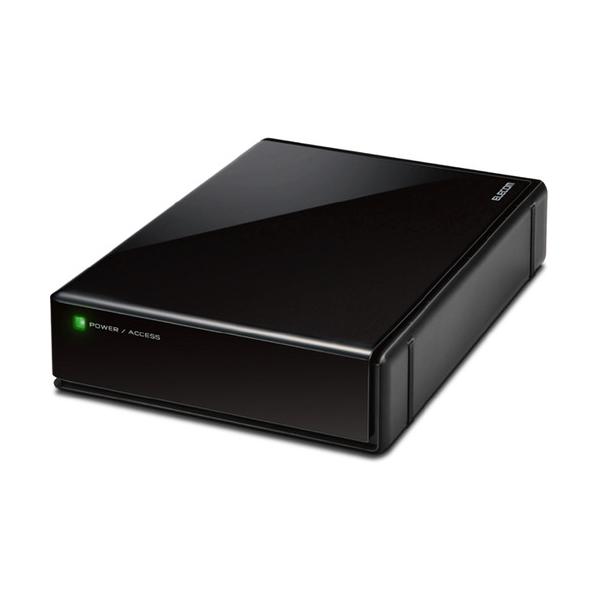 エレコム　ELD-QEN2040UBK　SeeQVault対応3.5インチ外付けハードディスク　4TB 124