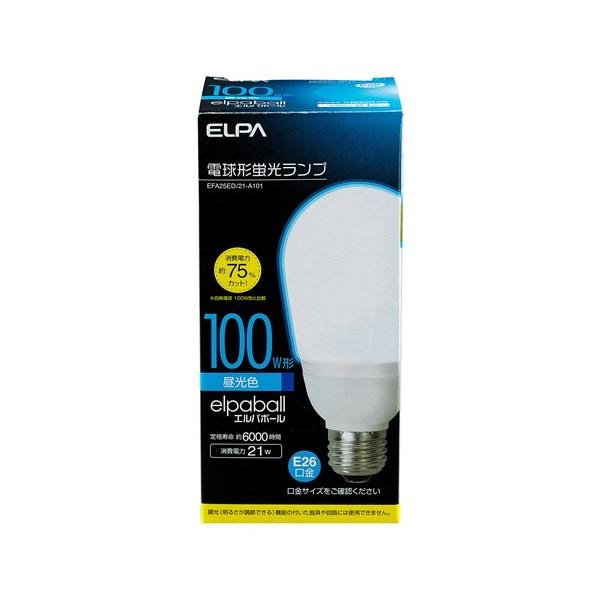 ELPA　EFA25ED／21-A101　電球形蛍光灯A形　100W形 71