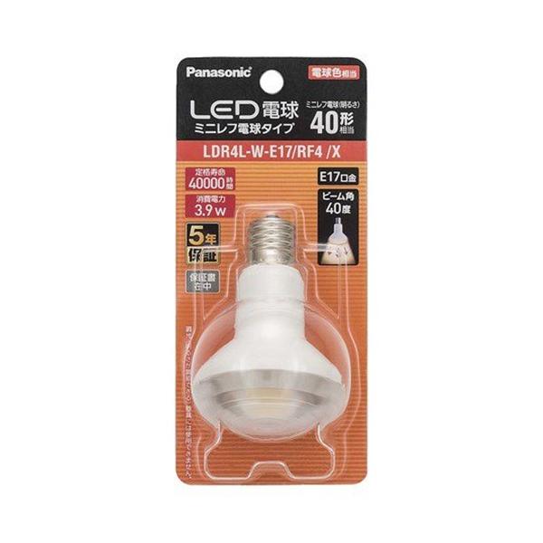 パナソニック　LDR4LWE17RF4X　LED電球　ミニレフ電球タイプ　3.9W　E17口金　電球色相当 71