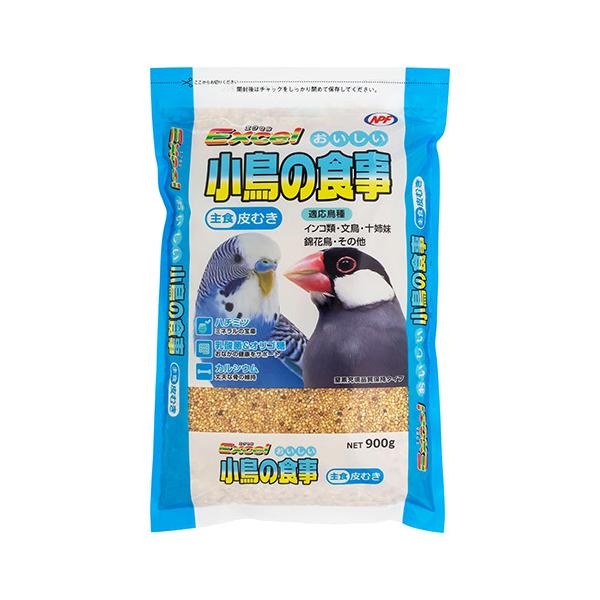 ナチュラルペットフーズ エクセルおいしい小鳥の食事皮むき 900g  866
