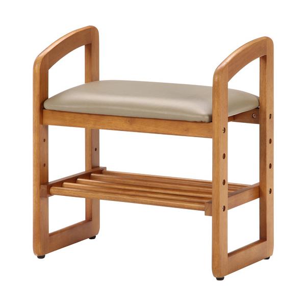 不二貿易 サポートチェアー ブラウン 95778  448