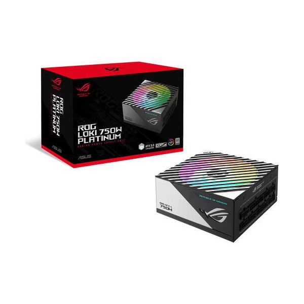 ASUS エイスース ATX 3.0対応　80PLUS Platinum認証 PC電源 ▼規格：SFX-L ▼定格出力：750W ▼Cybenetics 静音認証：A+ ▼80PLUS認証：PLATINUM ▼奥行：125mm