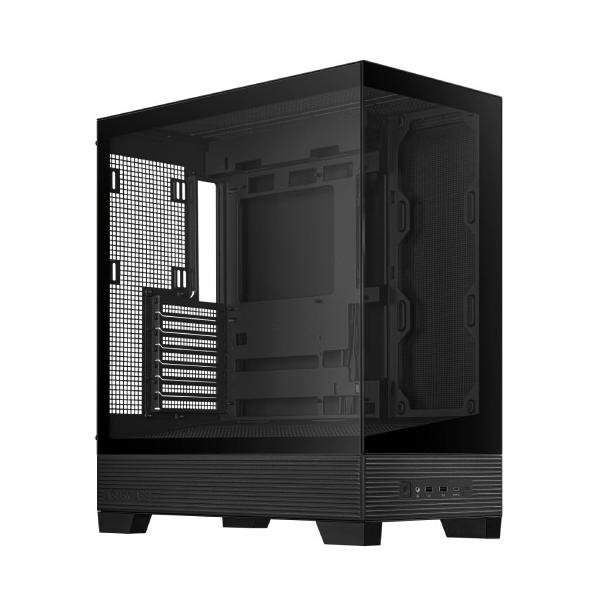 ASUS エイスース 背面コネクタマザーボード対応 パノラマデザイン　ATX対応 ミドルタワーPCケース ▼カラー：ブラック系 ▼ピラーレス：対応 ▼サイドパネル：ガラス ▼背面コネクタ：対応 ▼対応マザー形式：ATX 、Micro ATX...