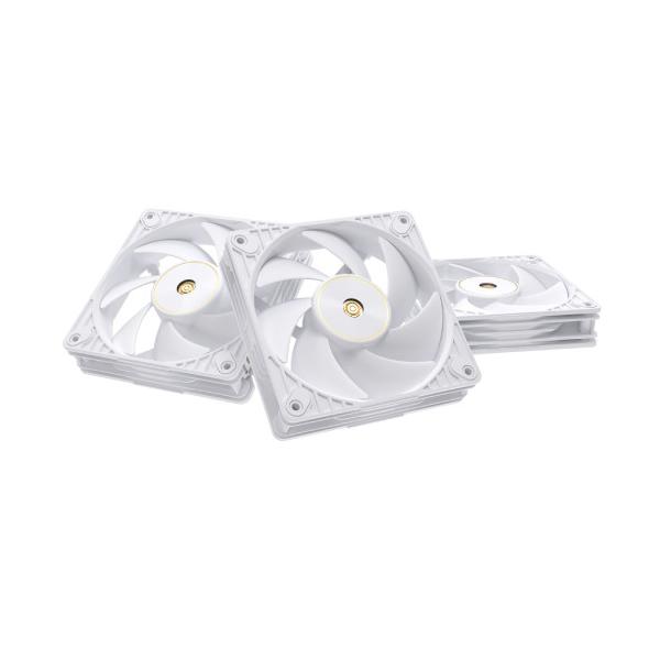 ASUS エイスース 28mm厚 最大3000rpm 120mm角ファン 3個パック ▼サイズ：12cm ▼（最大）ファン回転数：3000rpm ▼LED：LED非搭載 ▼フレームカラー：ホワイト