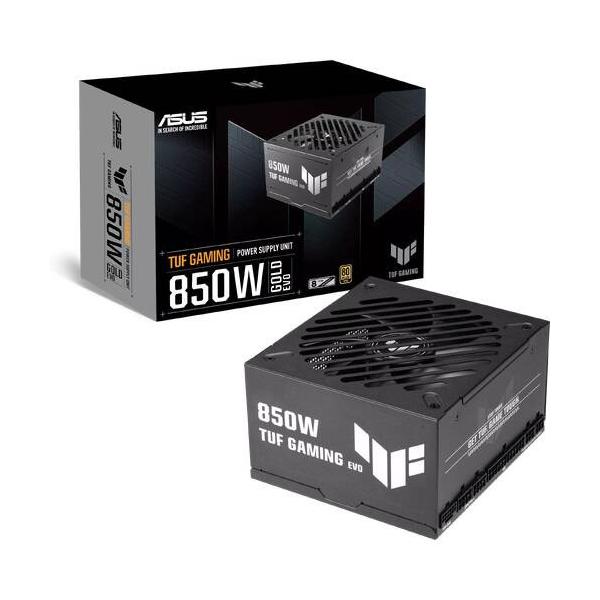 ASUS エイスース ATX 3.1準拠　80 PLUSおよびCybenetics GOLD認証取得 PC電源 ▼規格：ATX12V Ver 3 ▼定格出力：850W ▼3.3V出力：20A ▼5V出力：20A ▼12V出力：70.83Ａ ...